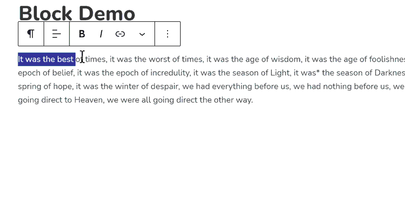 Specific Block Examples - Artbrander Knowledgebase